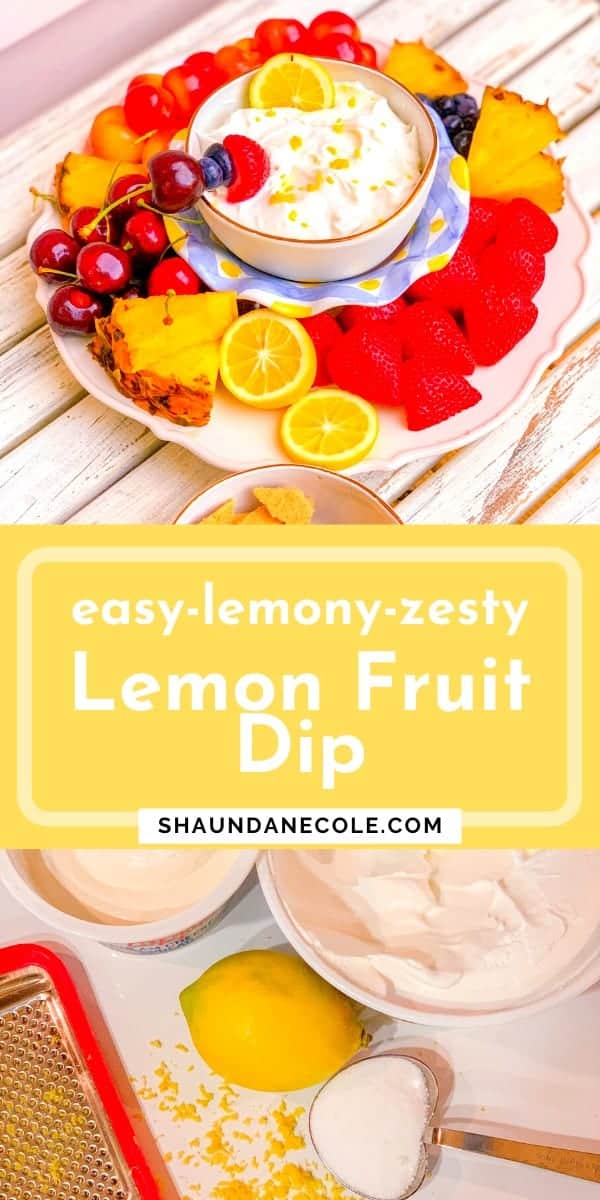 Best Lemon Desserts Of All Time: Easy Homemade 4-Ingredient Lemon Fruit ...