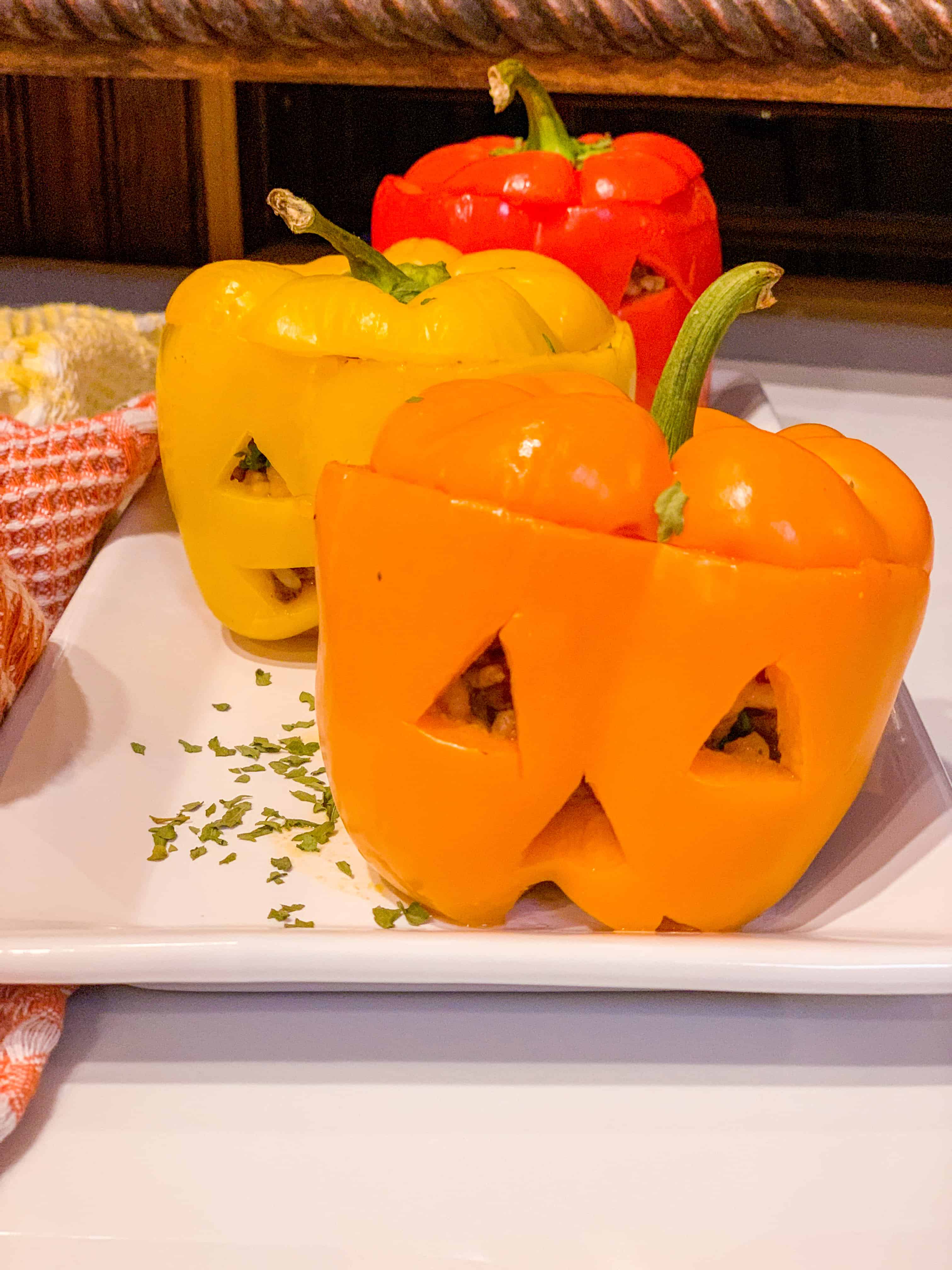 Southern Stuffed Peppers - The Soul Food Pot