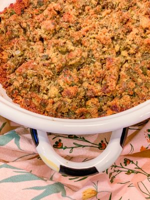 Old Fashioned Southern Cornbread Dressing Recipe - The Soul Food Pot