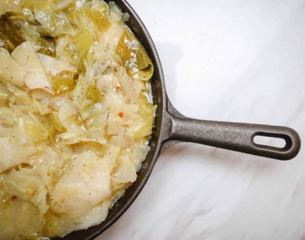 Southern Fried Cabbage With Bacon - The Soul Food Pot