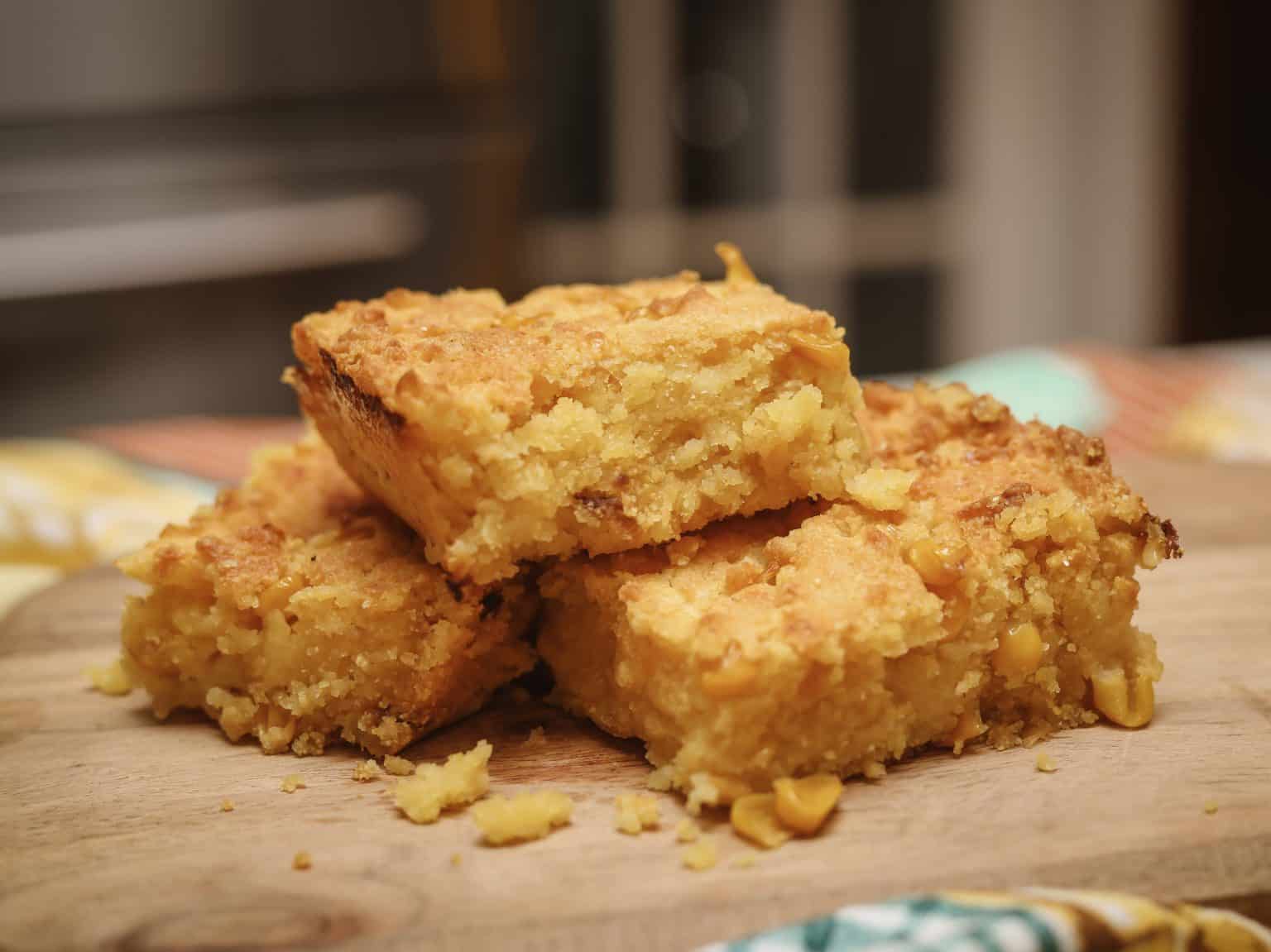 Cornbread Recipe With Corn Kernels - The Soul Food Pot