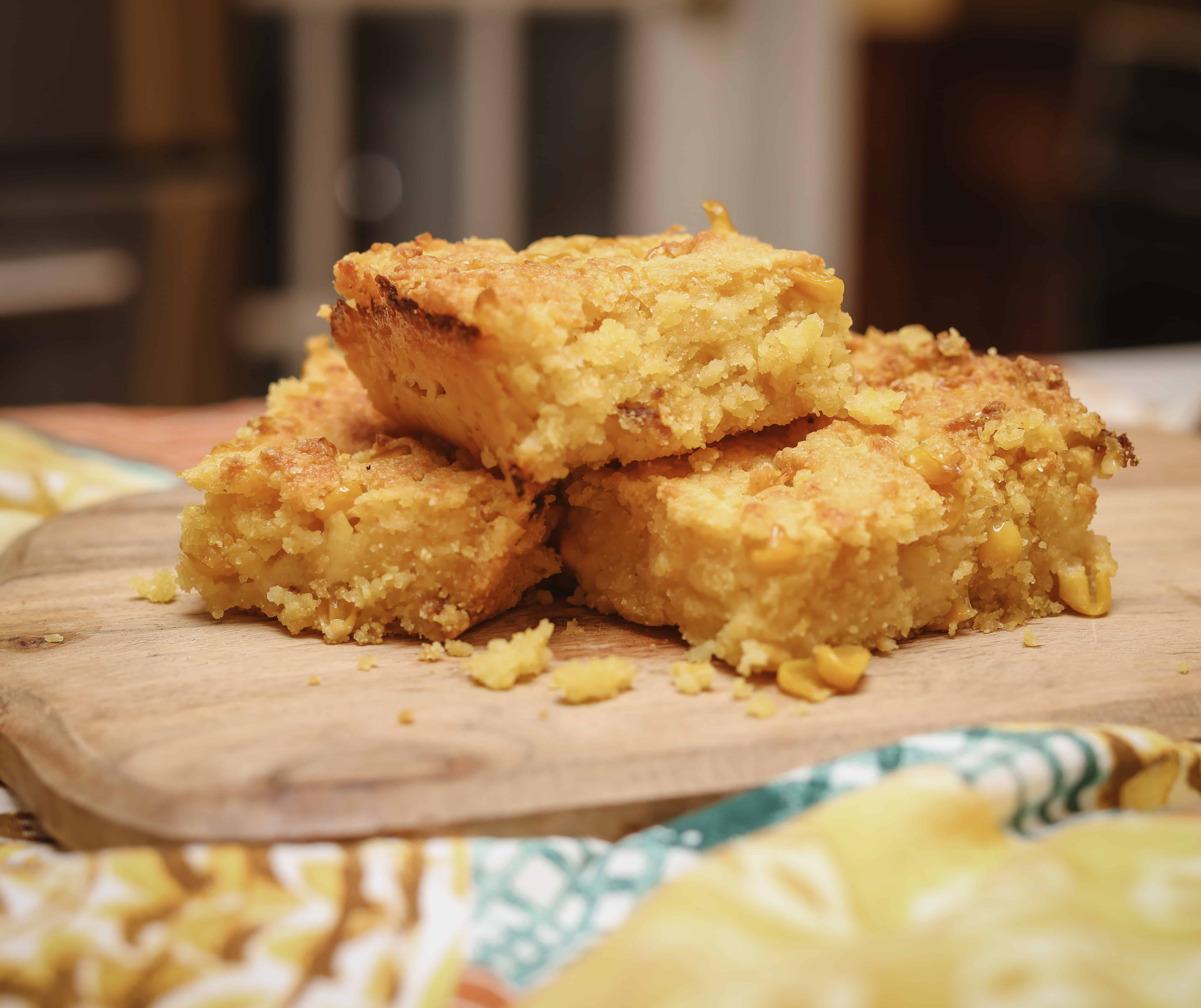 Cornbread Recipe With Corn Kernels - The Soul Food Pot