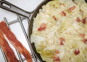 Soul Food Southern Fried Cabbage With Bacon - The Soul Food Pot