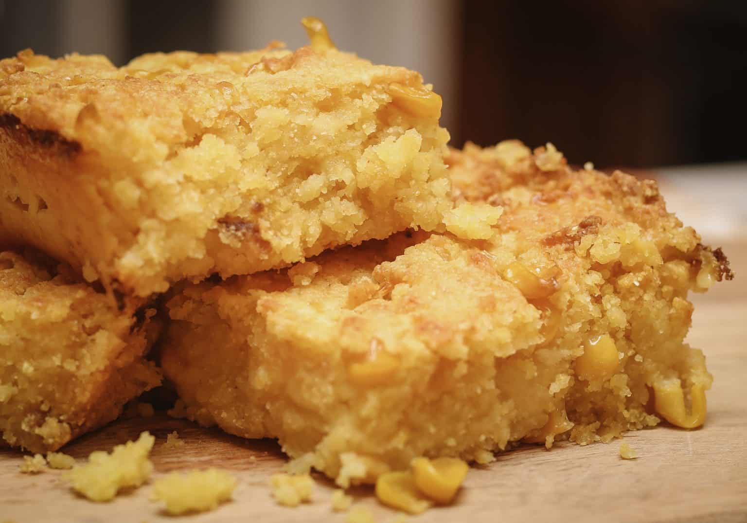 Southern Cornbread Recipe With Corn - The Soul Food Pot