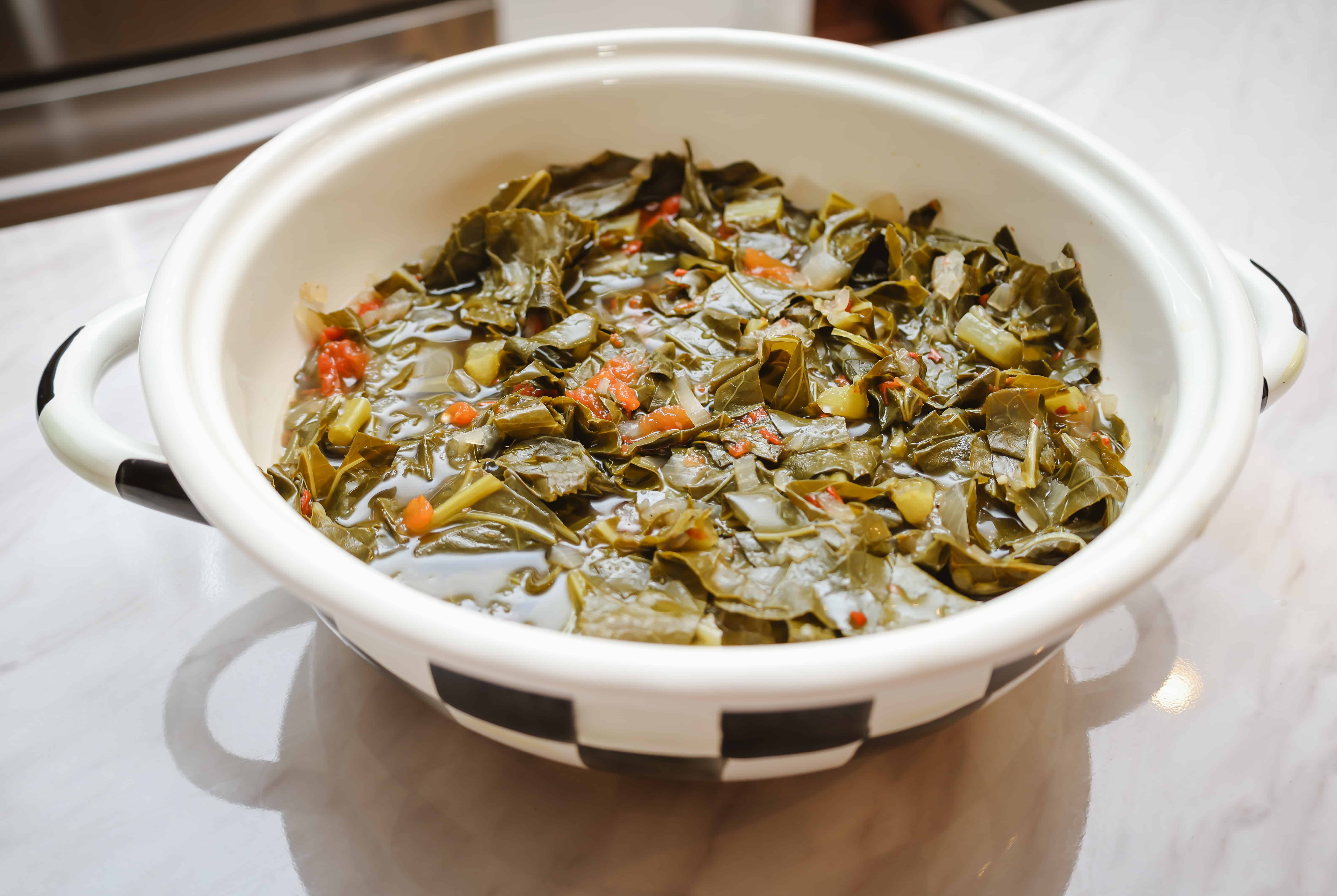 Black Folks Collard Greens Recipe - The Soul Food Pot