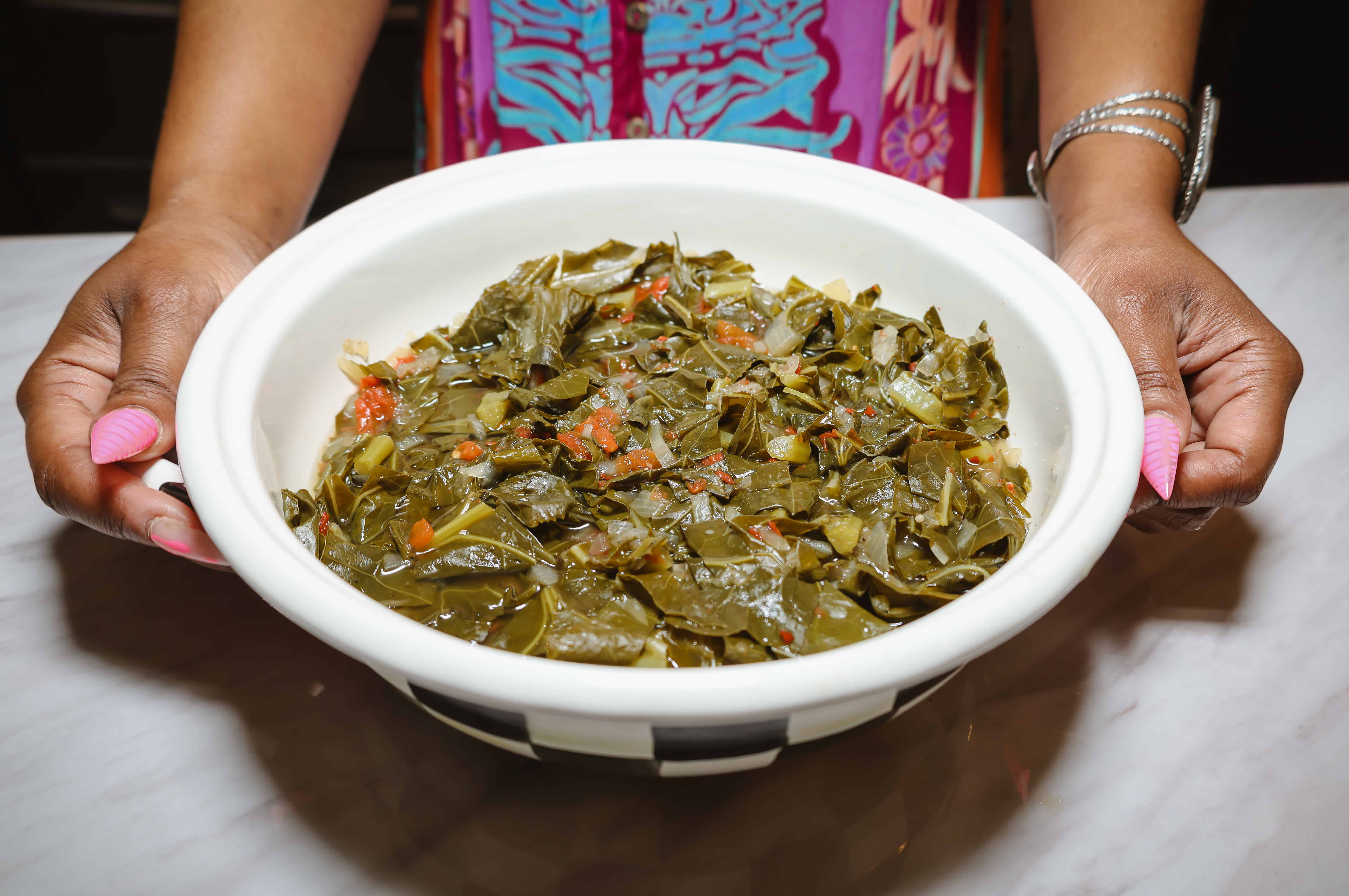 Black Folks Collard Greens Recipe - The Soul Food Pot