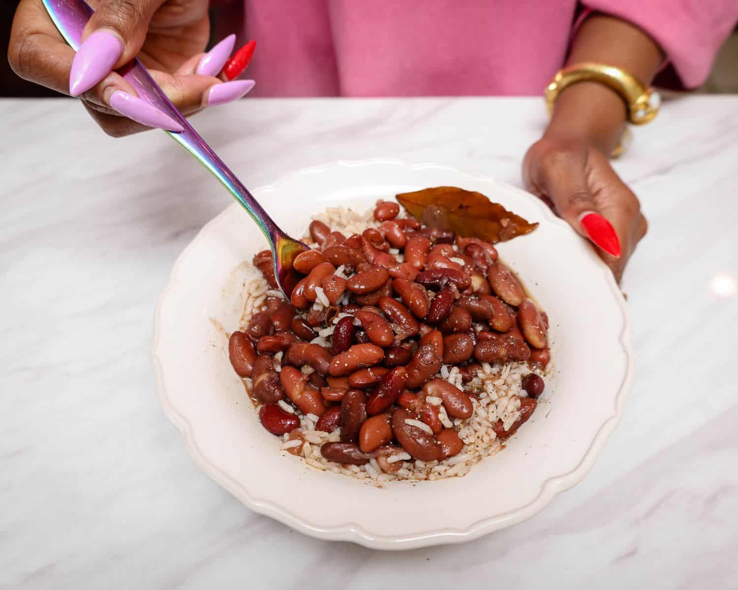 Black Folks Soul Food Red Beans And Rice - The Soul Food Pot