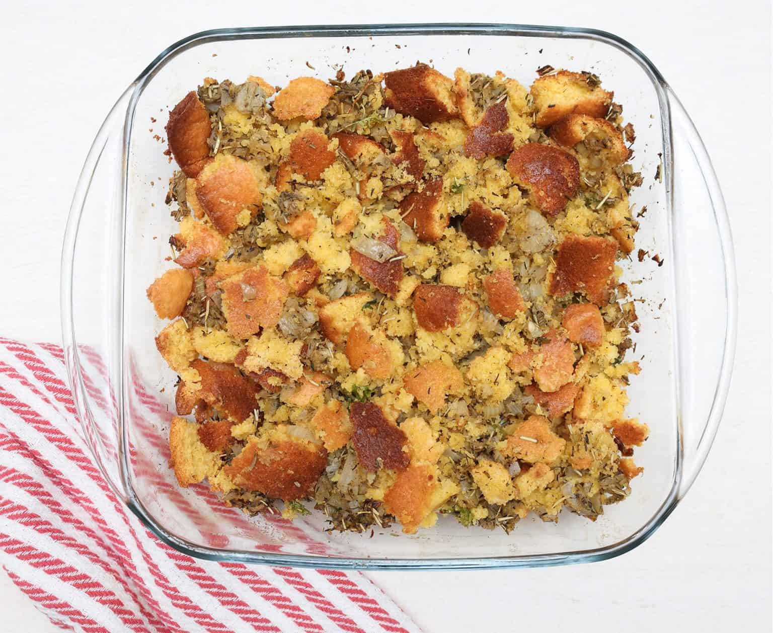 Southern Turkey Dressing Recipe - The Soul Food Pot