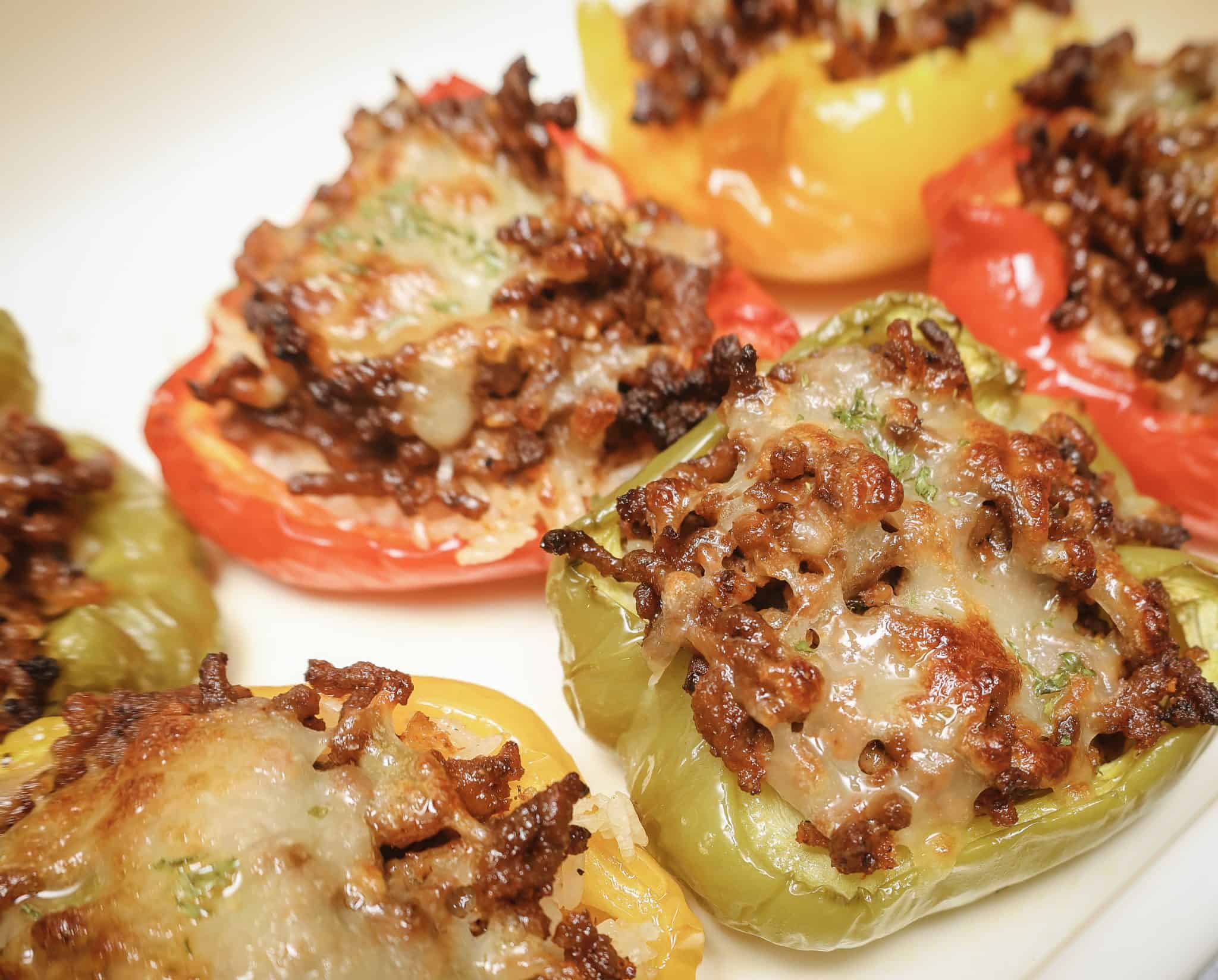 Southern Stuffed Peppers - The Soul Food Pot