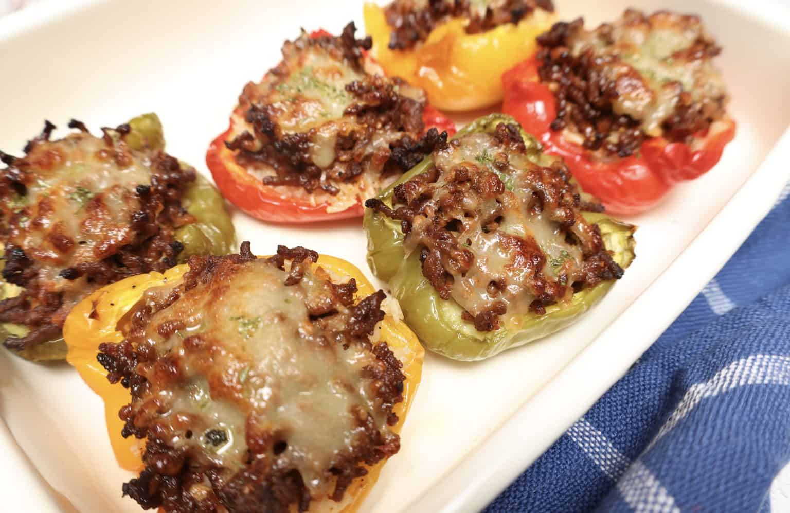 Southern Stuffed Peppers - The Soul Food Pot