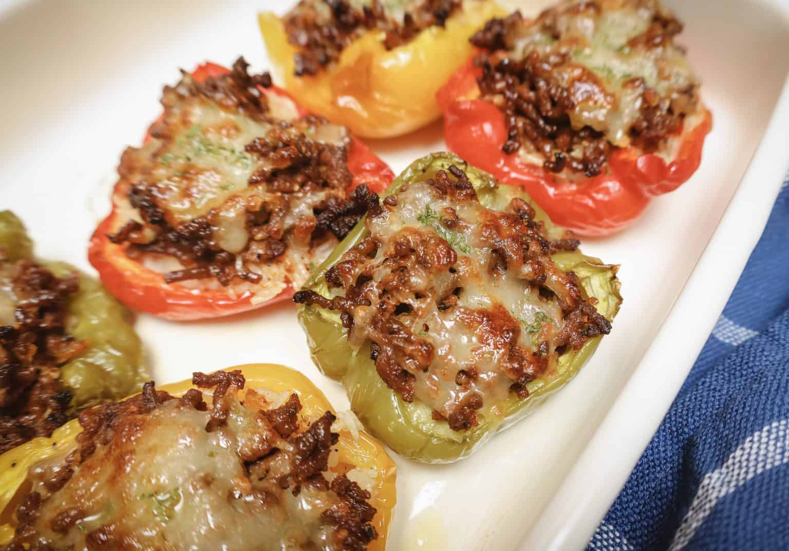 Southern Stuffed Peppers - The Soul Food Pot