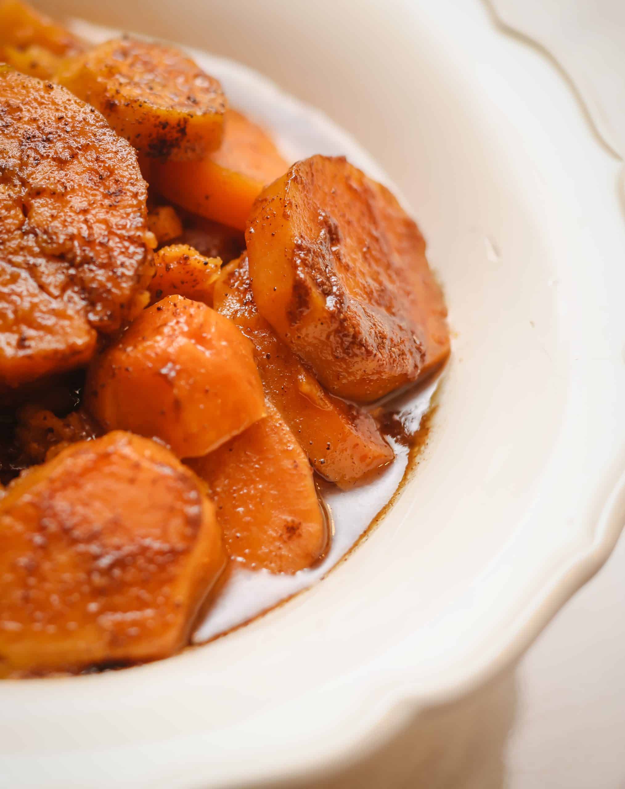 Southern Baked Candied Yams - The Soul Food Pot