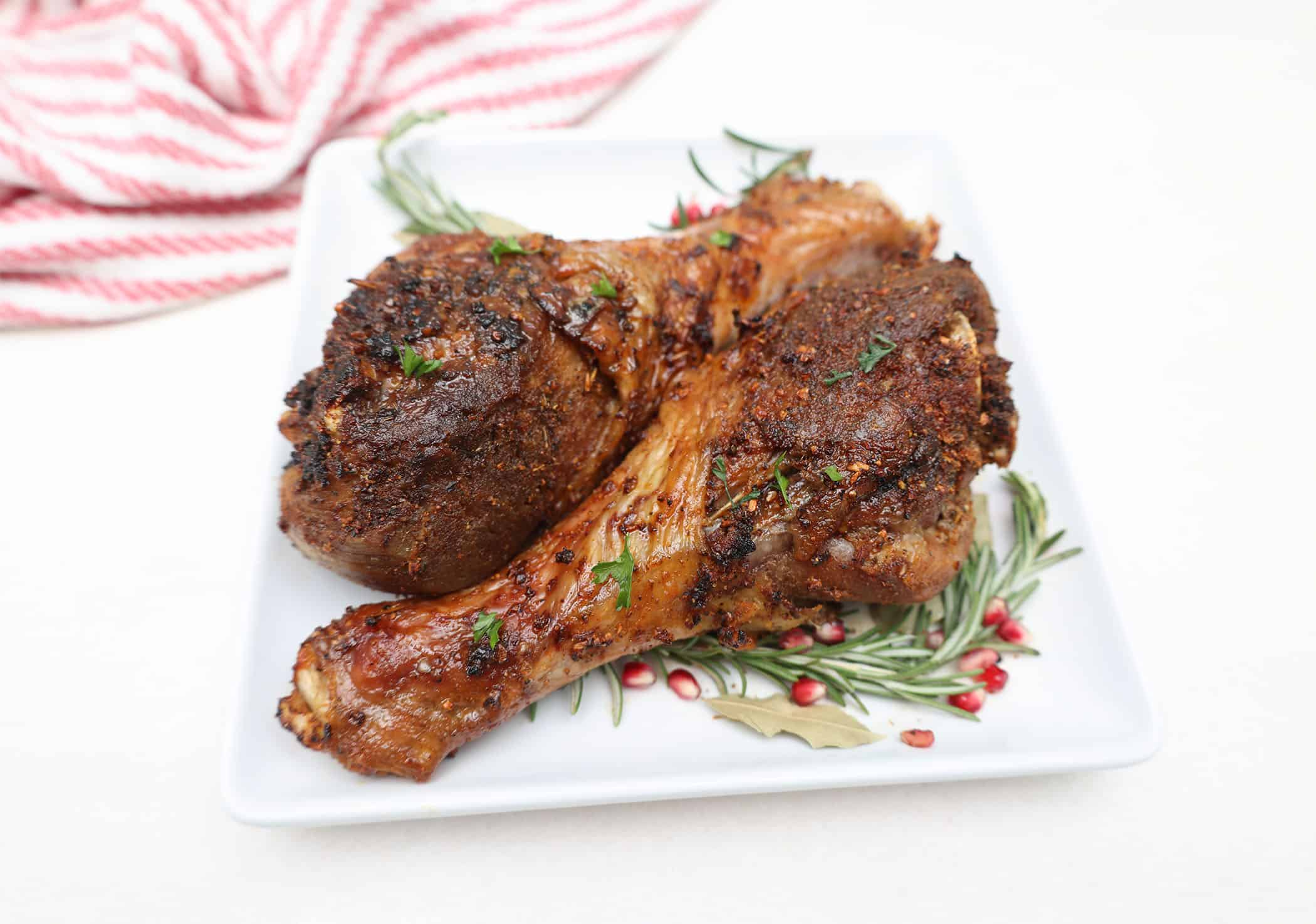Instant Pot Smoked Turkey Legs The Soul Food Way - The Soul Food Pot