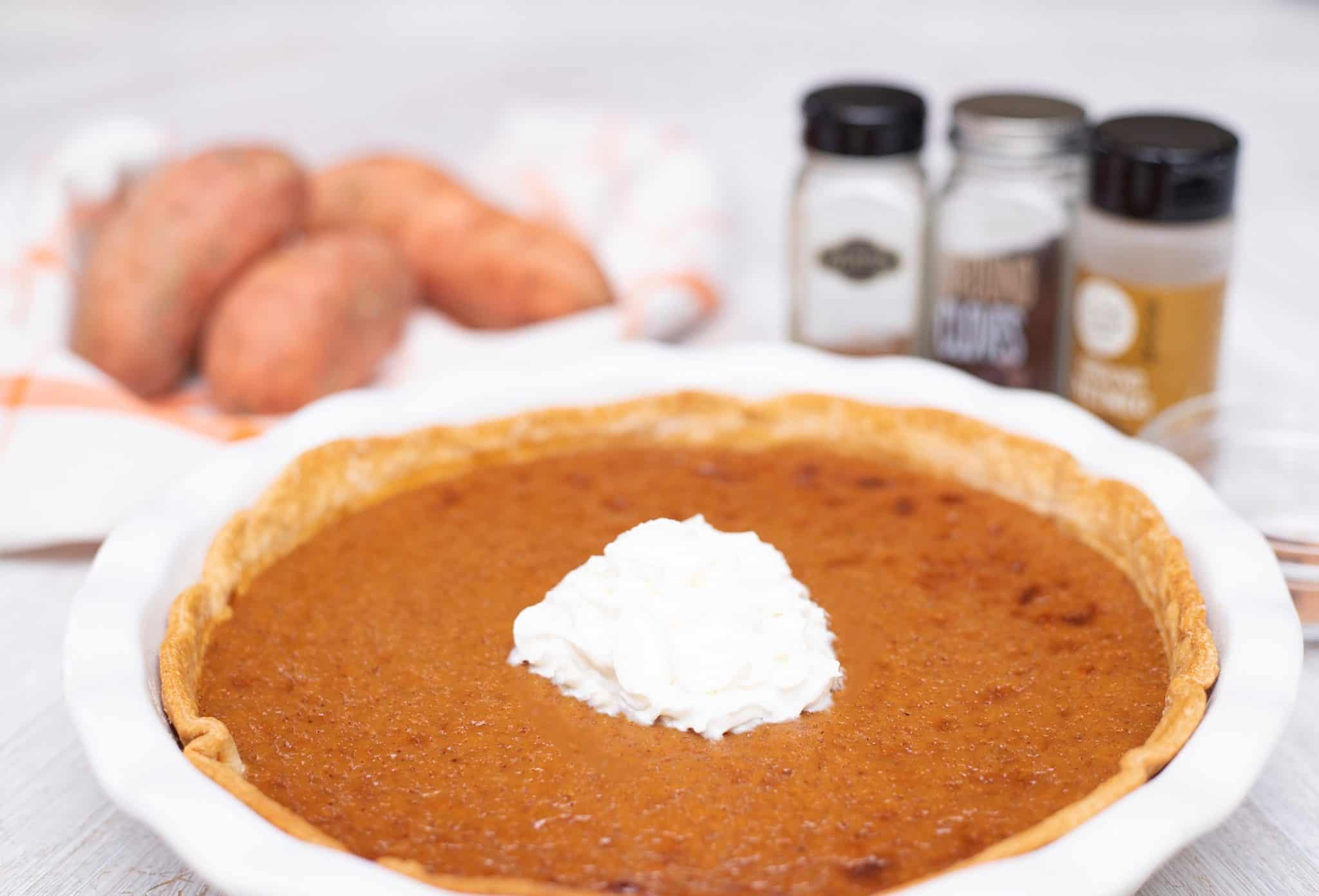 Sweet Potato Pie With Condensed Milk - The Soul Food Pot