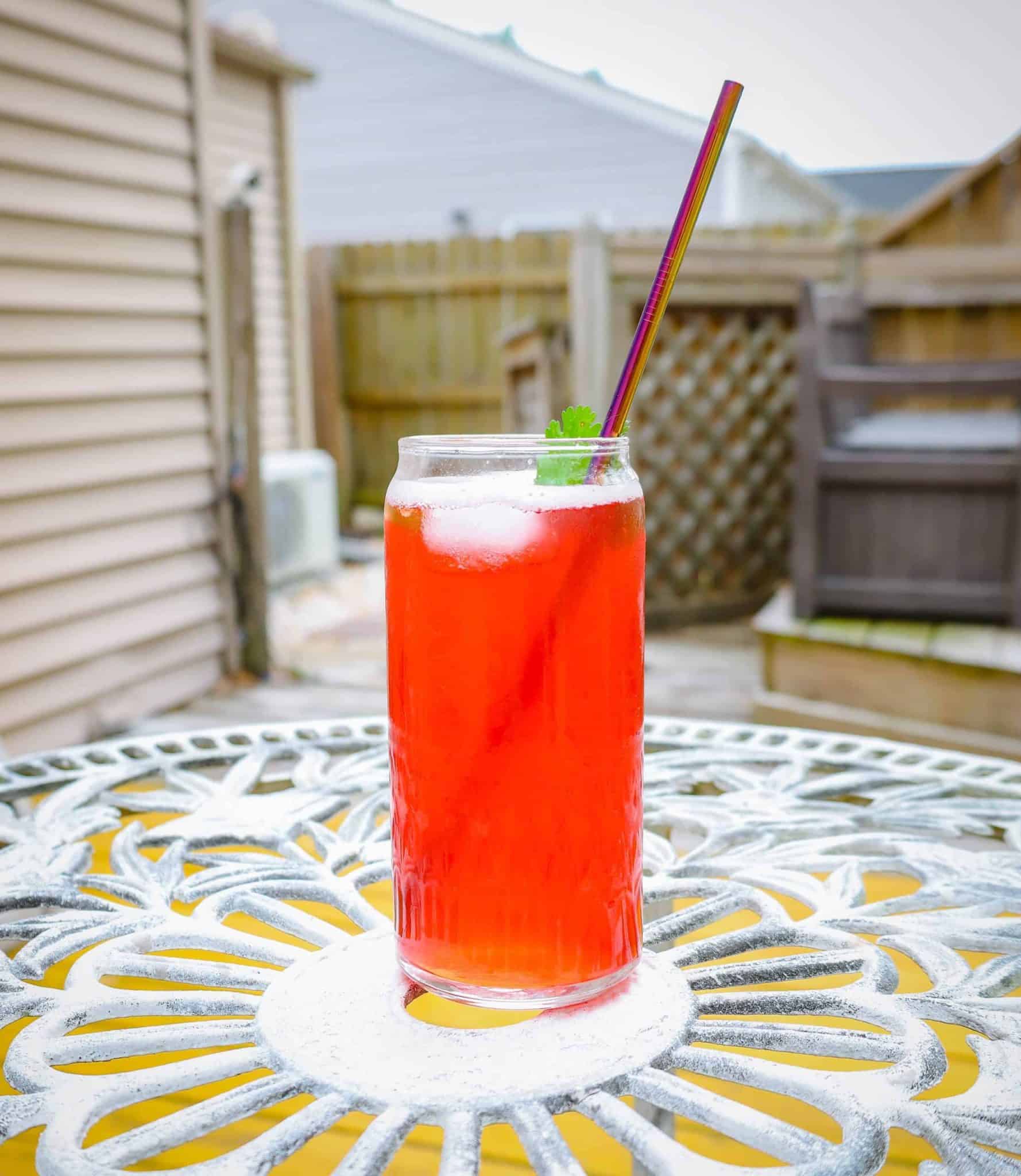 Juneteenth Red Drink: Red Soda Water - The Soul Food Pot