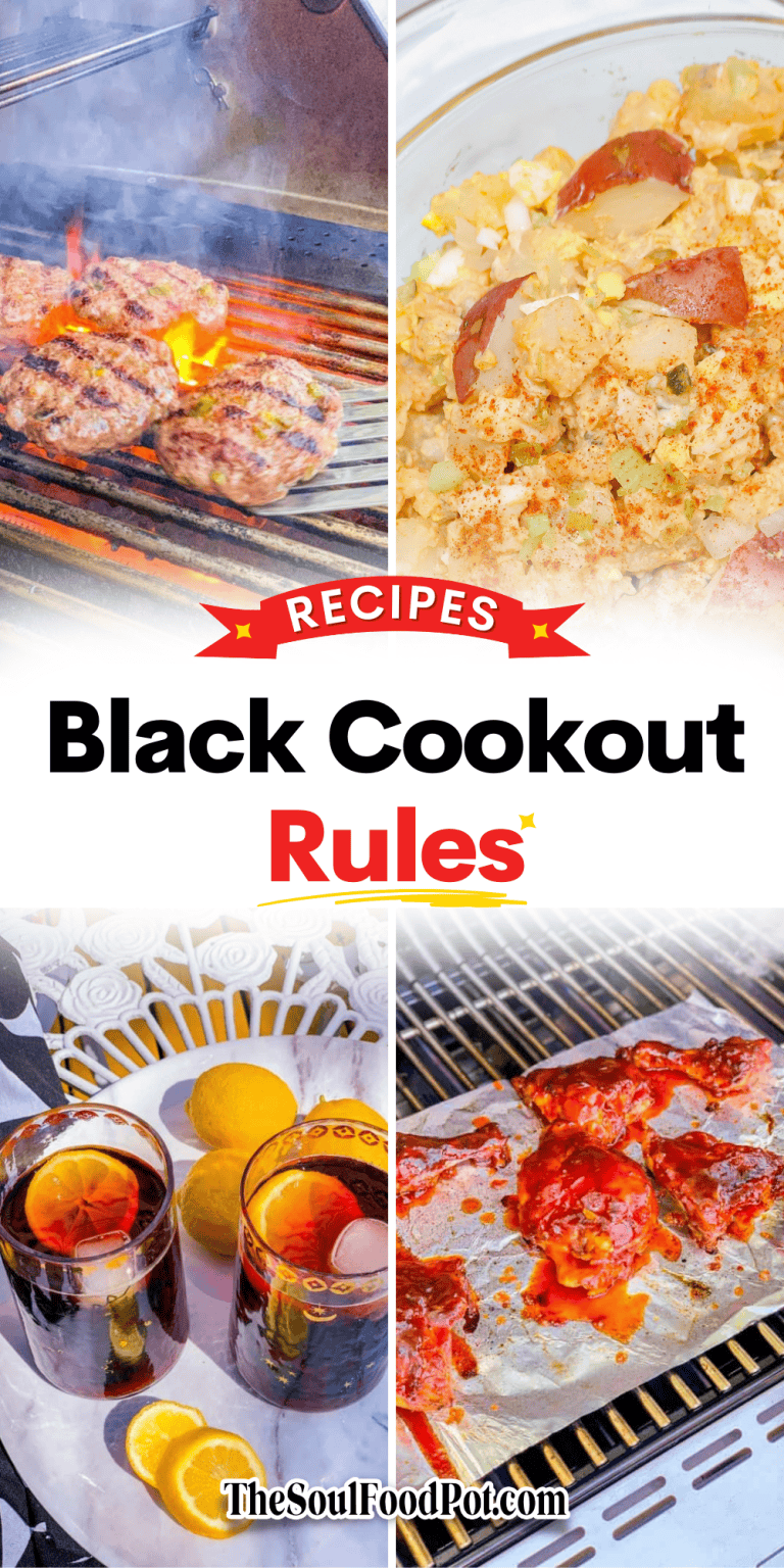 Black Cookout Rules - How To Survive A Black Cookout - The Soul Food Pot
