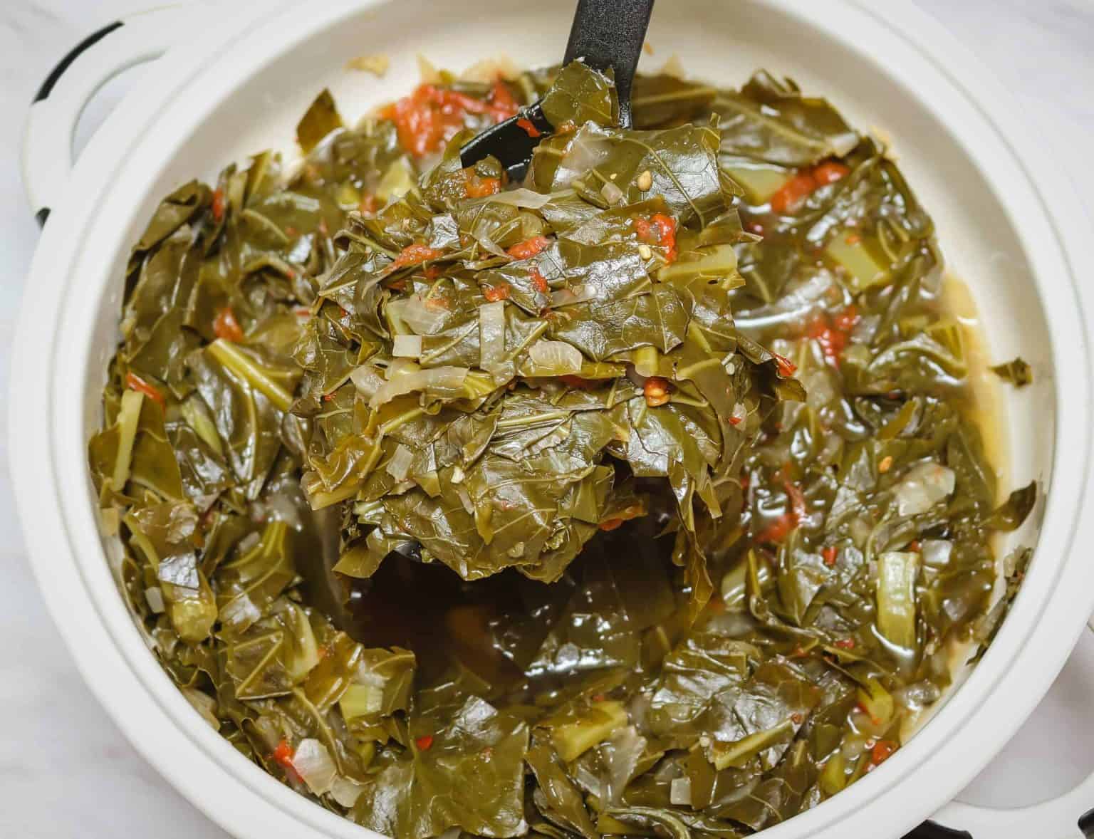 Instant Pot Collard Greens The Soul Food Way - The Soul Food Pot