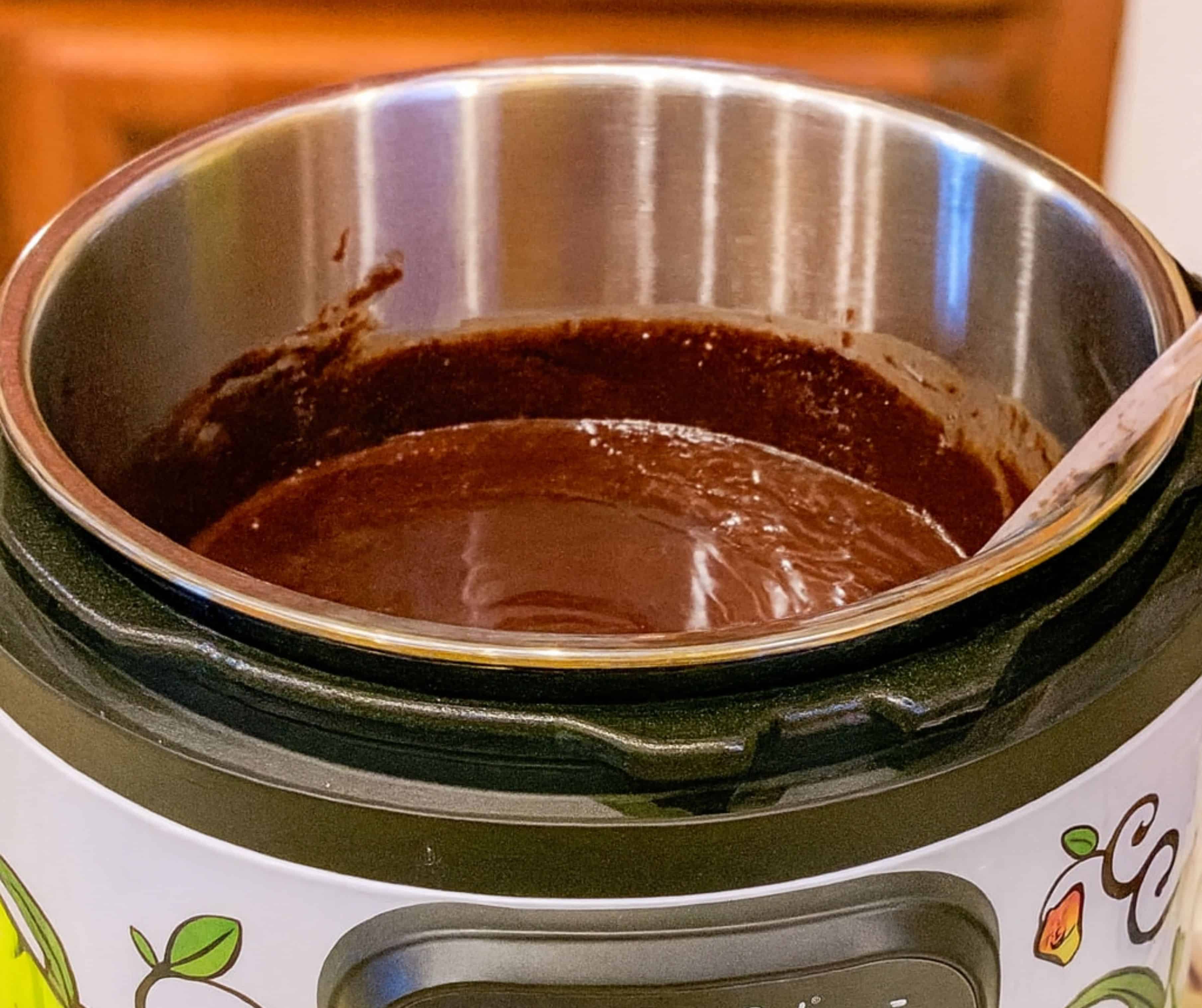 Easy Instant Pot Halloween Chocolate Dip - The Soul Food Pot