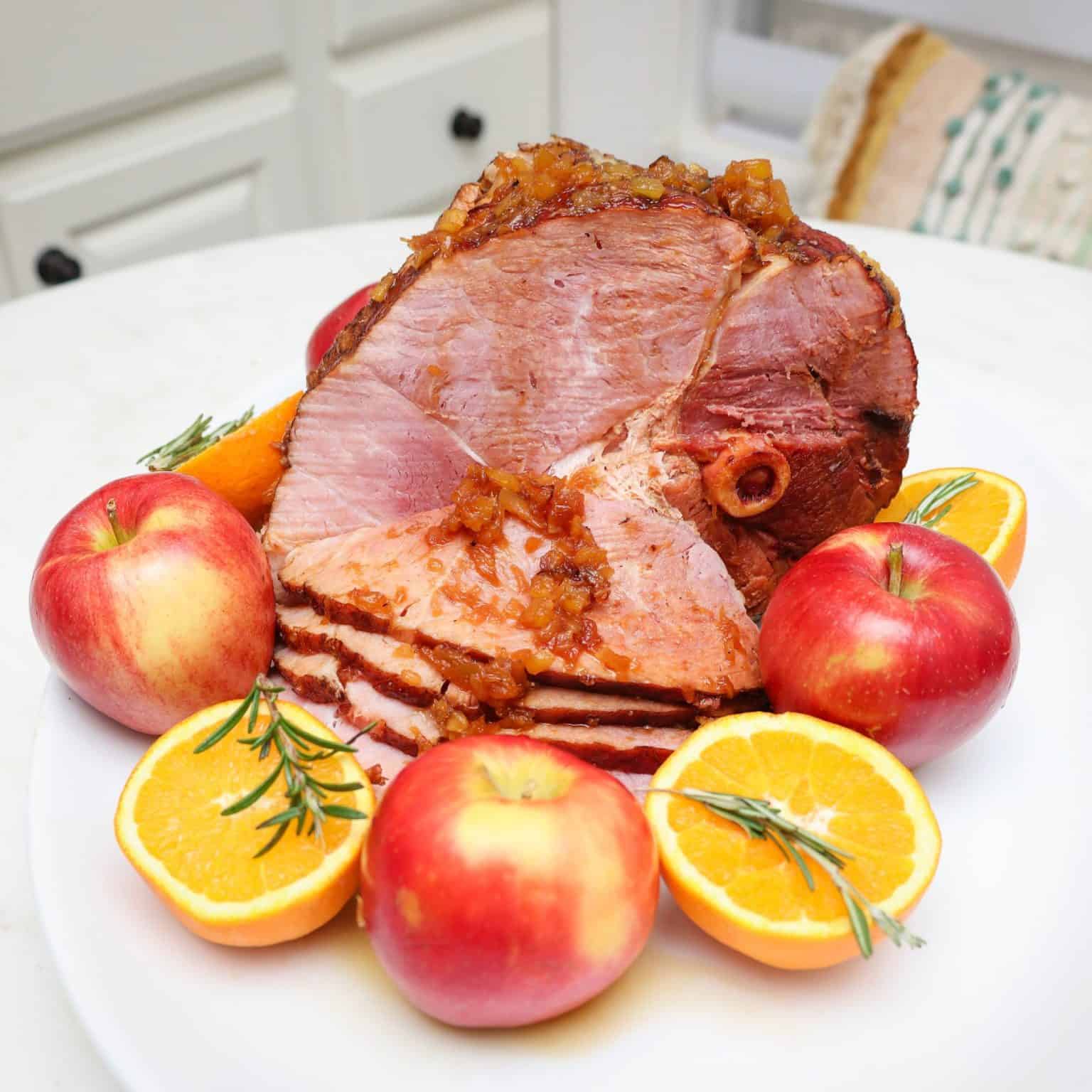 Easy Christmas Ham Recipe With Crushed Pineapple - The Soul Food Pot