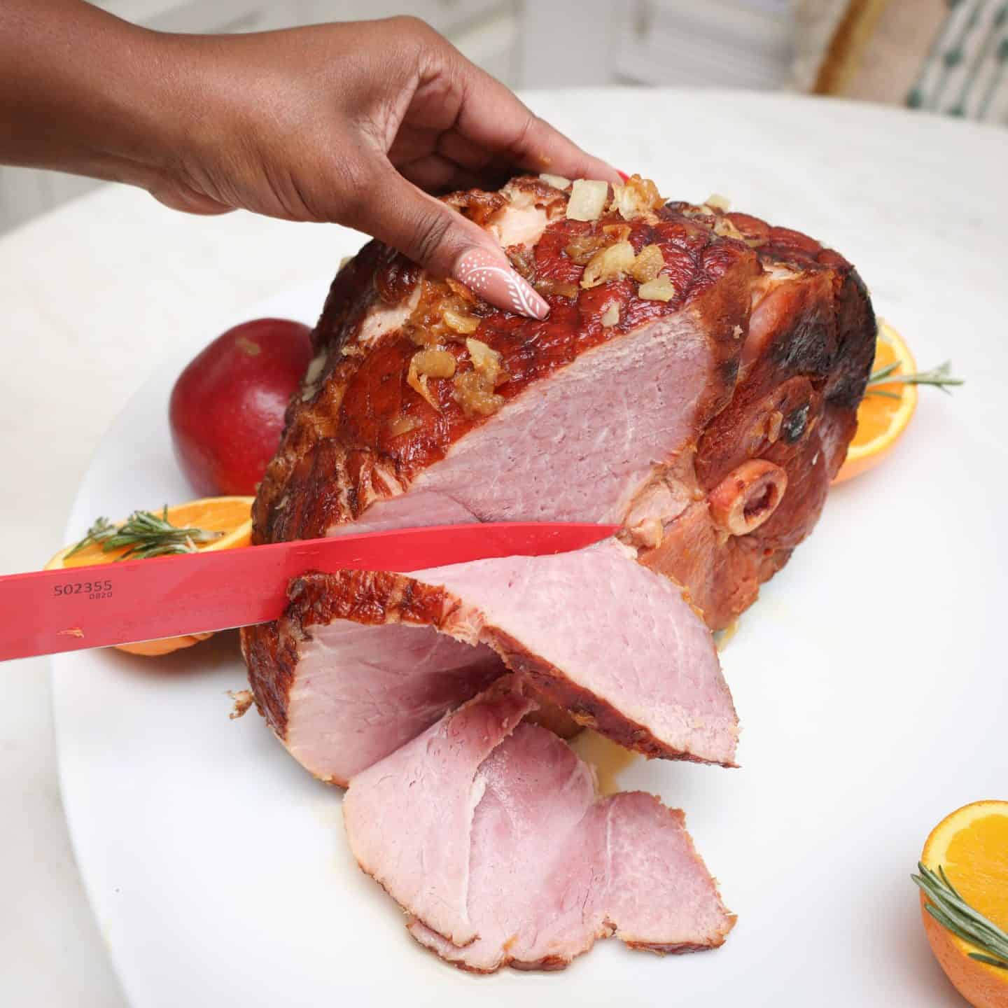 Easy Christmas Ham Recipe With Crushed Pineapple - The Soul Food Pot